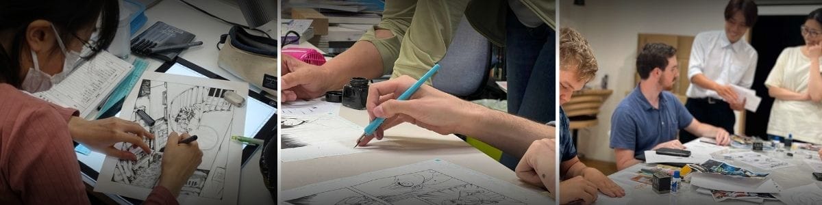 Study Manga in Japan with DEOW Japan - learn from Master Mangaka